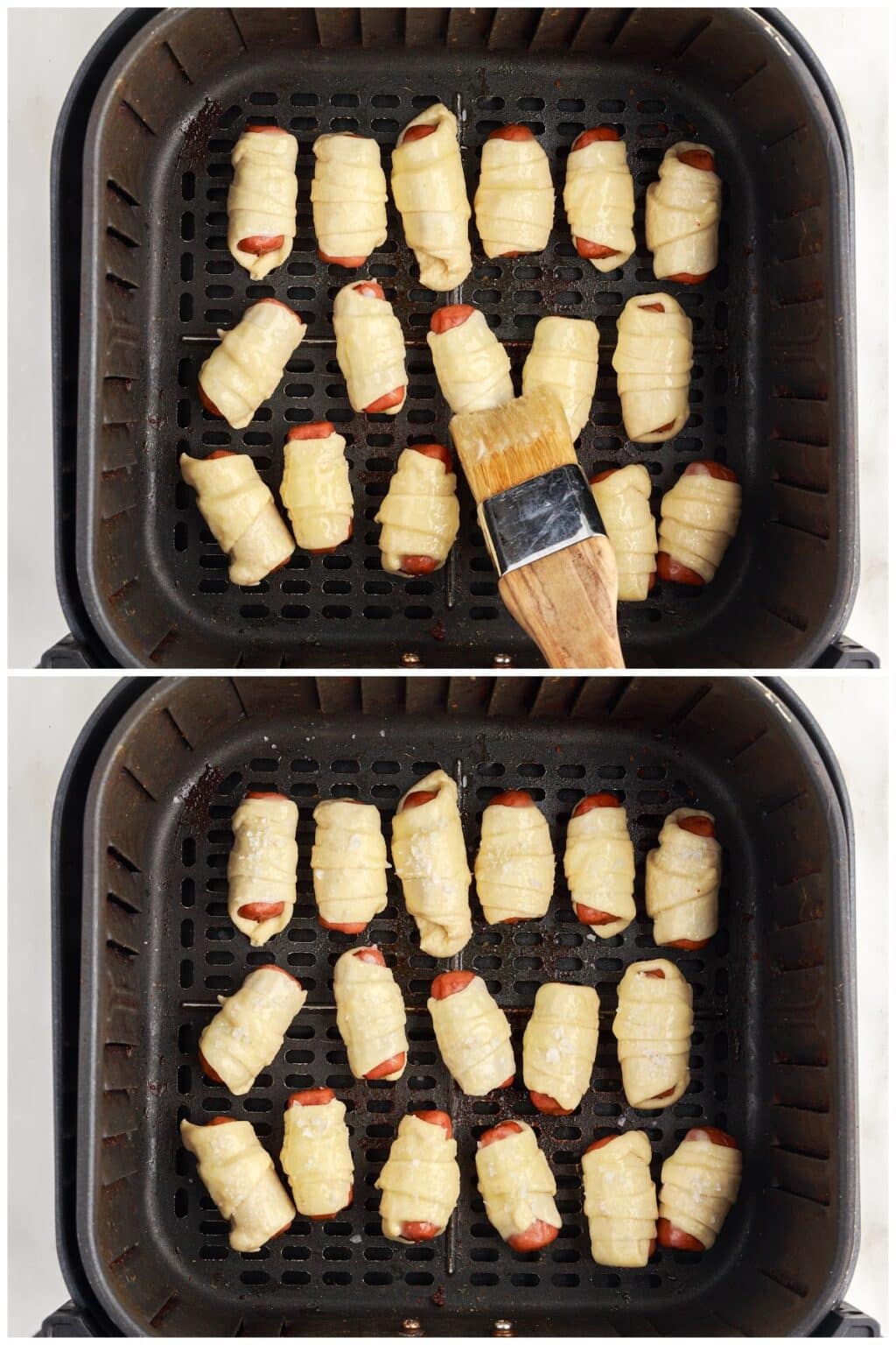 Air Fryer Pigs in a Blanket - girl. Inspired.