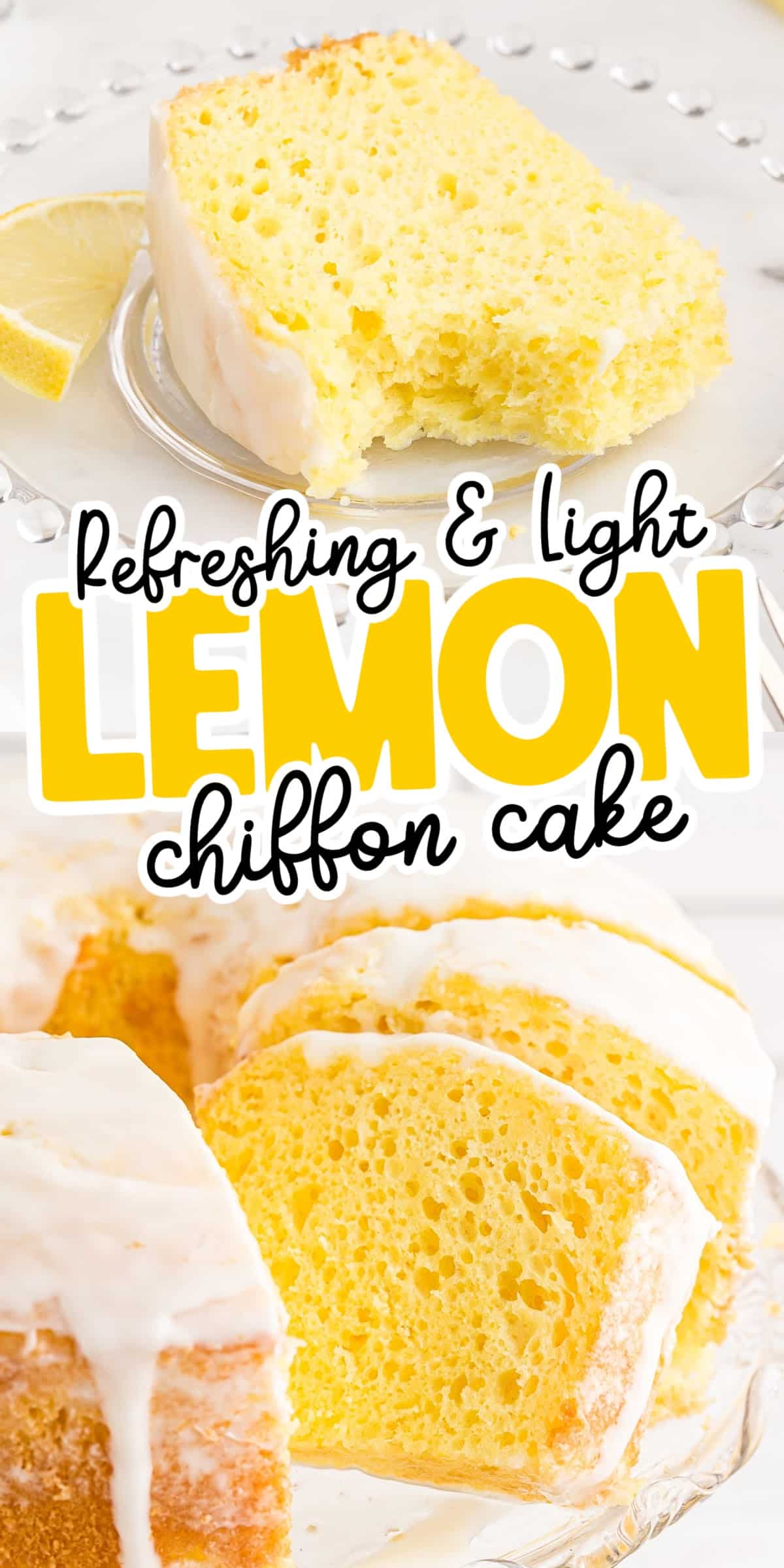 Lemon Chiffon Cake - girl. Inspired.