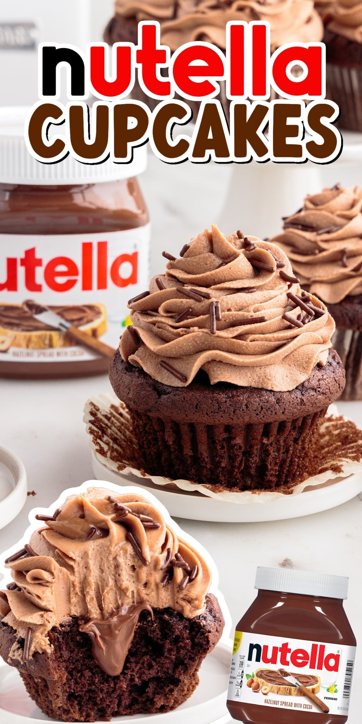 Nutella Cupcakes - girl. Inspired.