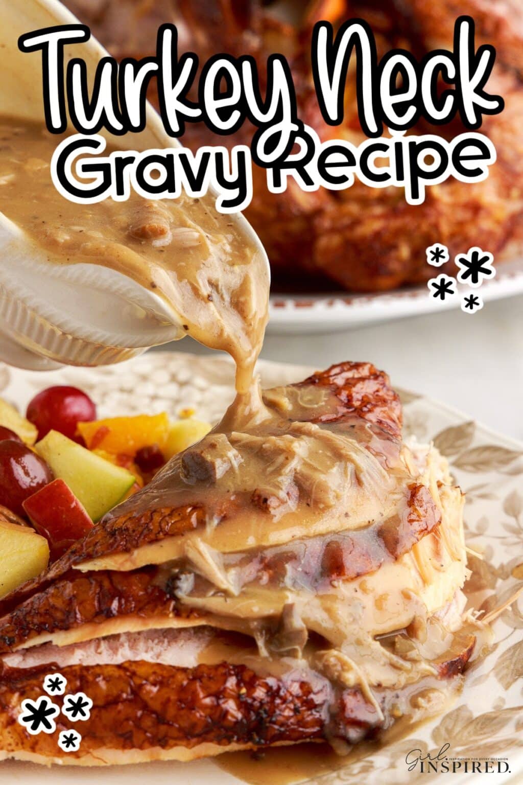 Turkey Neck Gravy Recipe - girl. Inspired.