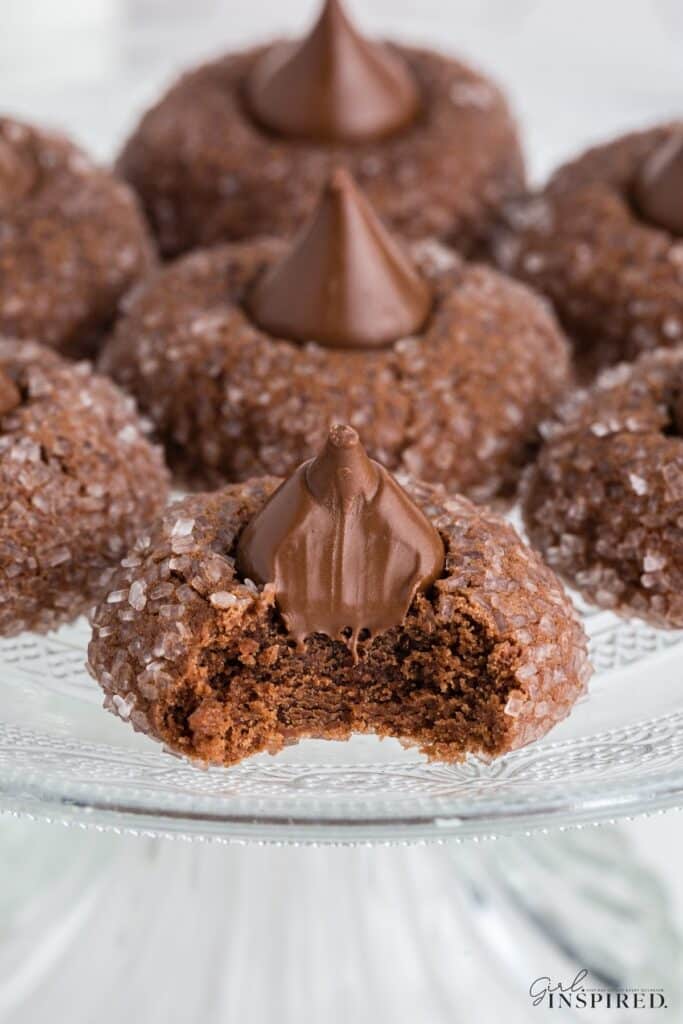 Hershey Kiss Chocolate Cookies - girl. Inspired.