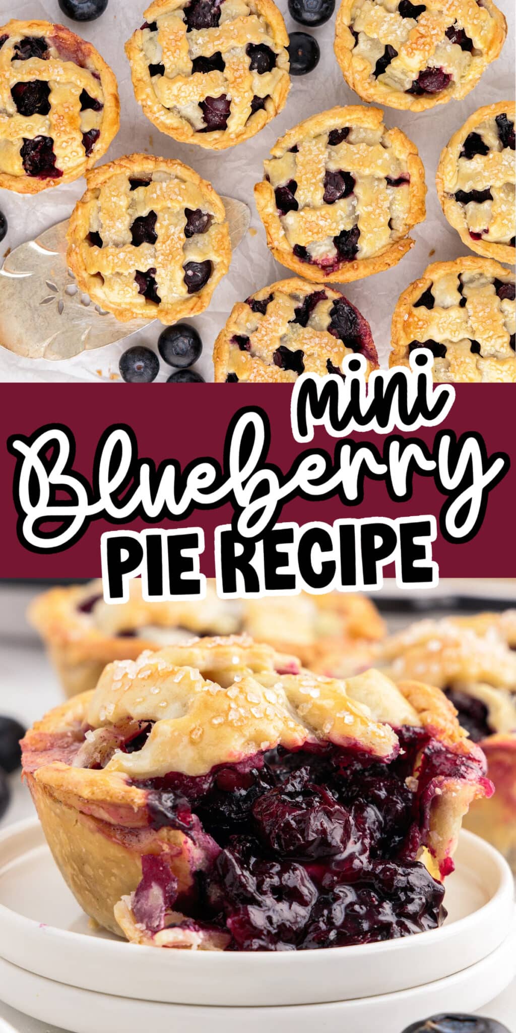 Mini Blueberry Pies - girl. Inspired.