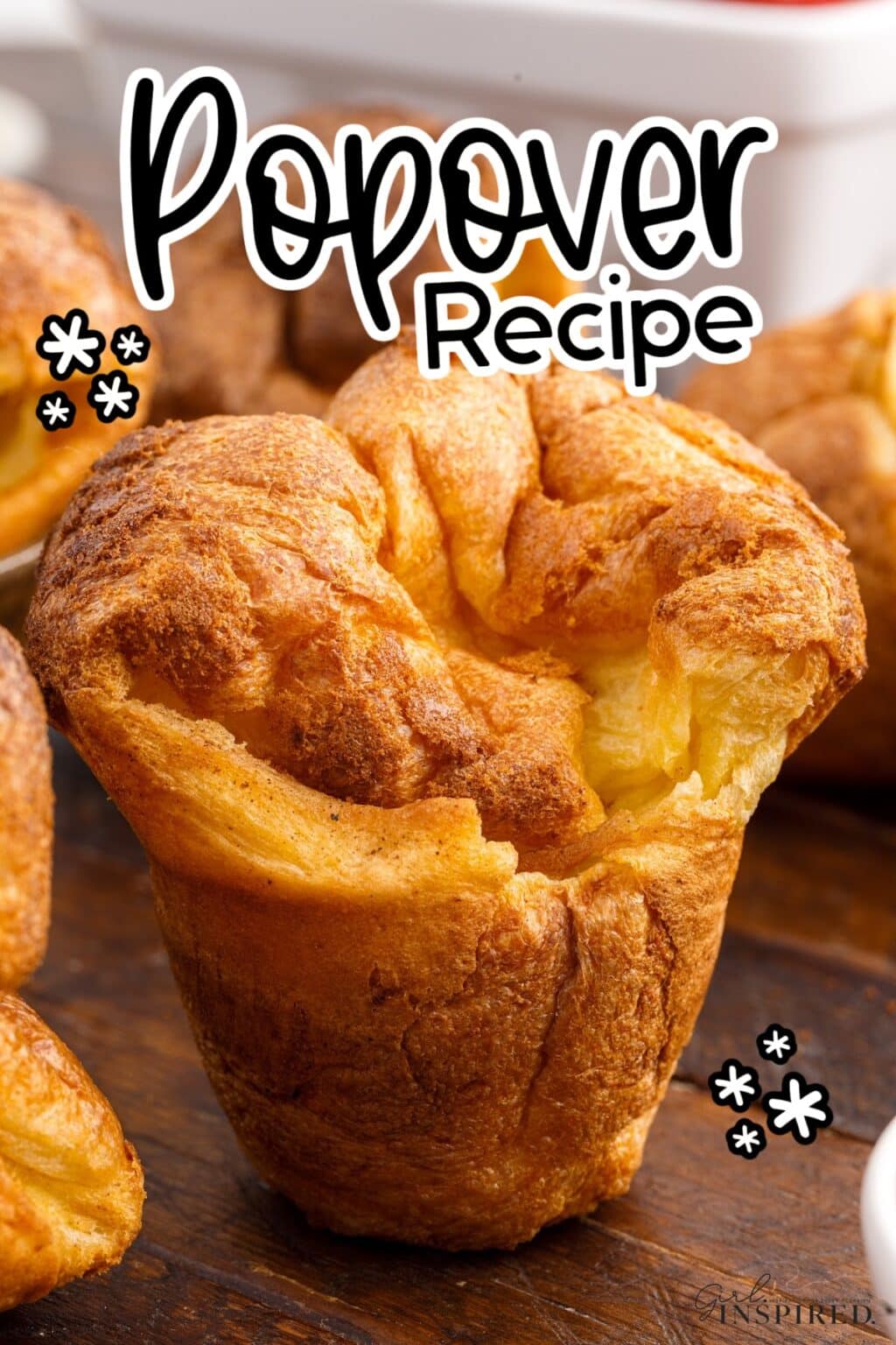 Popover Recipe - girl. Inspired.