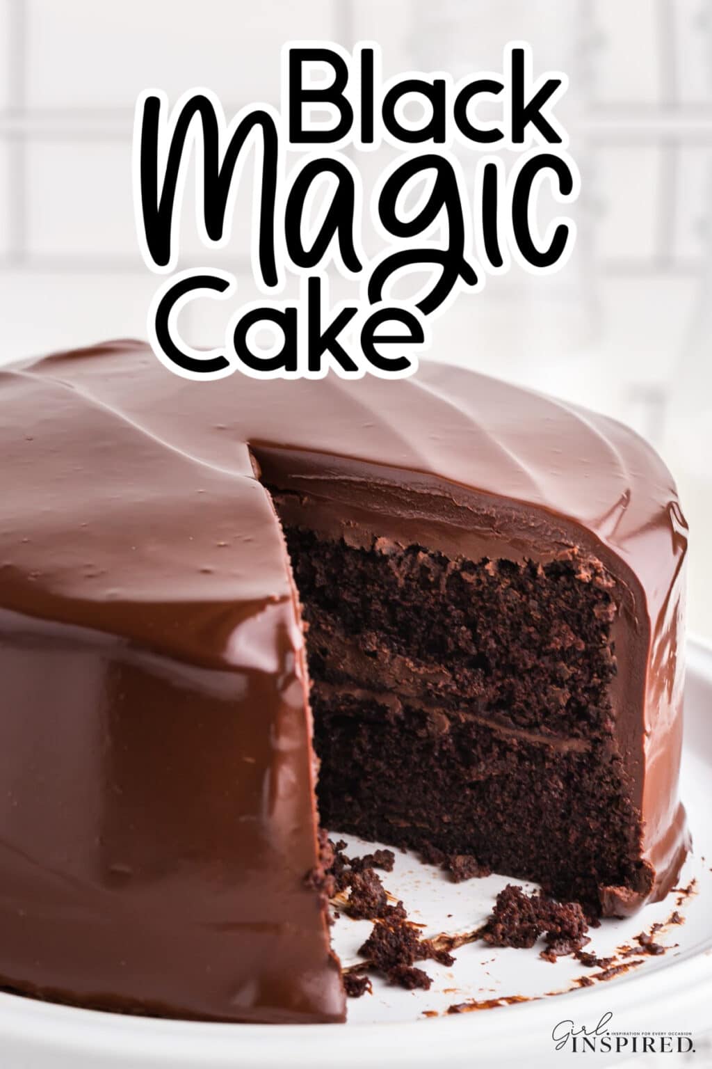 Black Magic Cake - girl. Inspired.