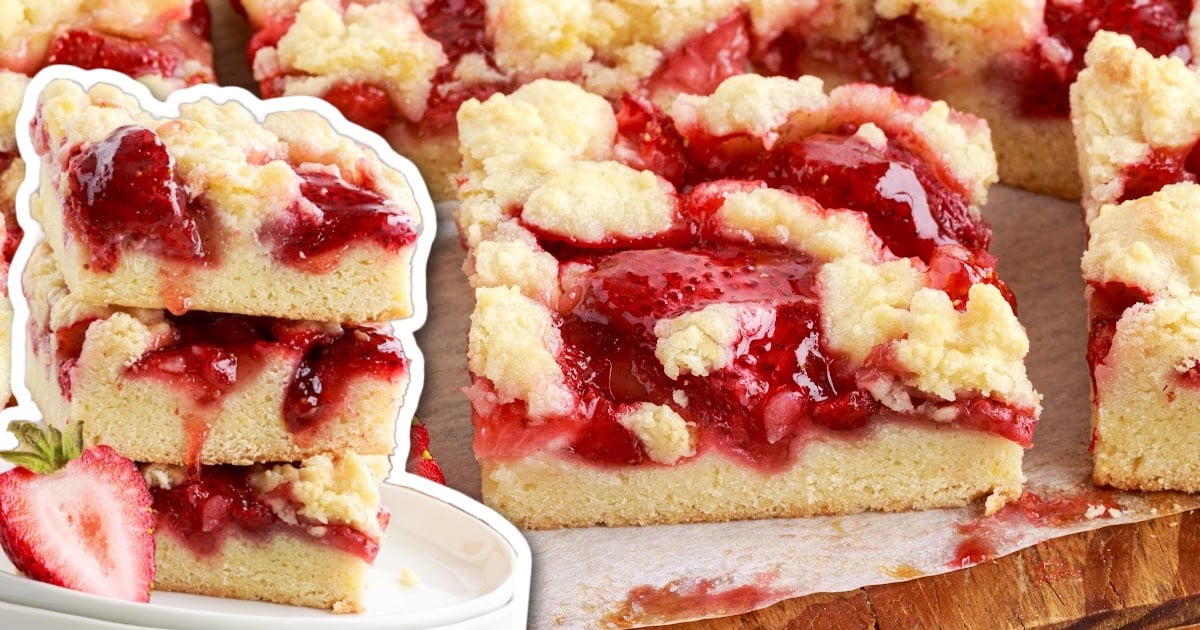 Strawberry Bars - girl. Inspired.