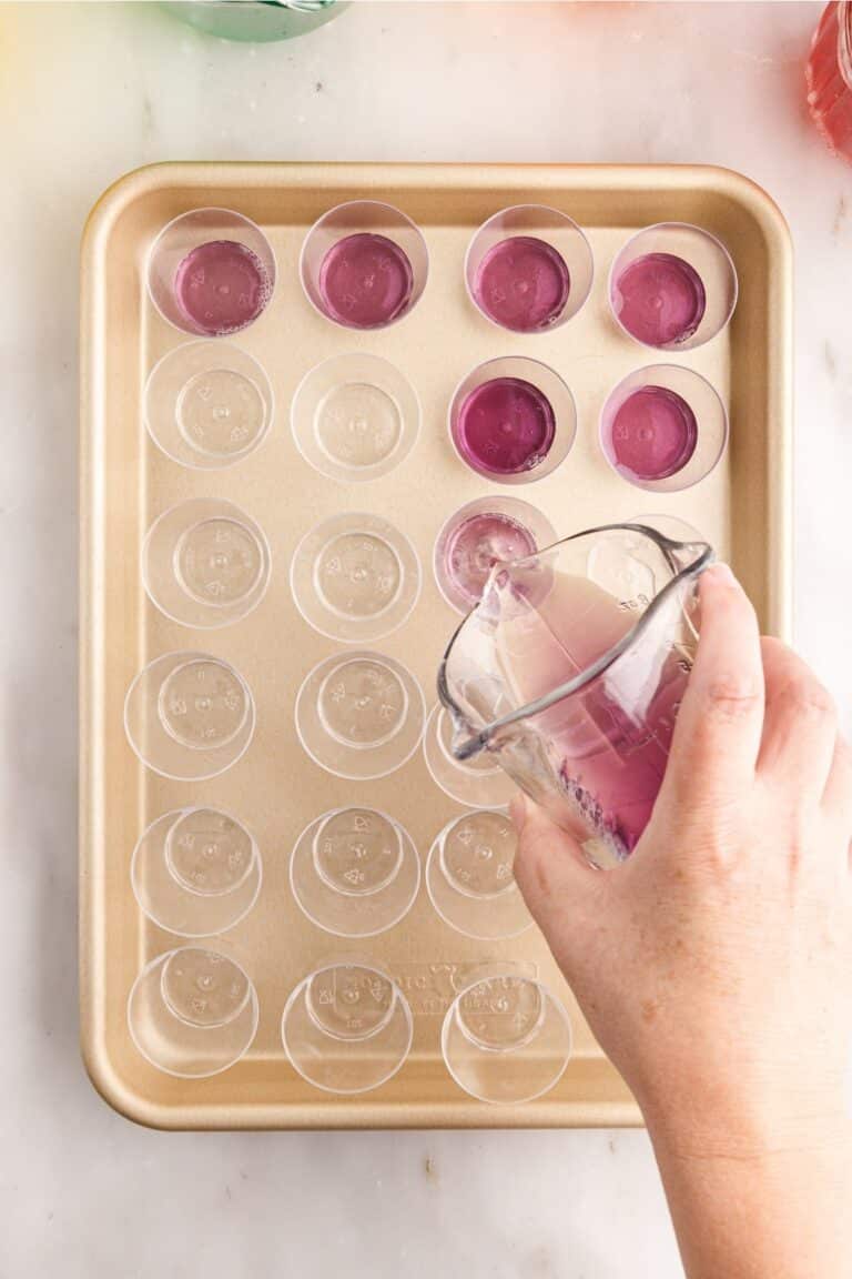 Rainbow Jello Shots - girl. Inspired.